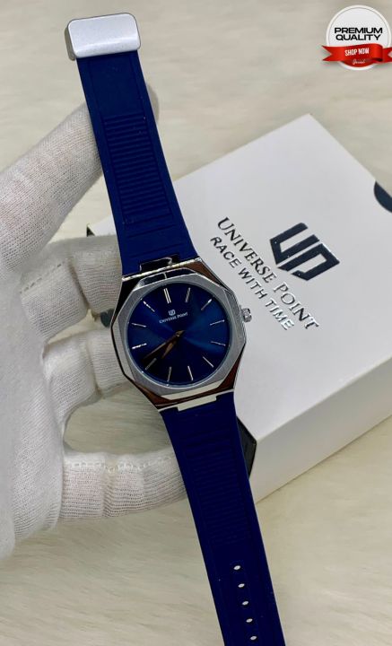 Elegant Slim Men's Watch - Quality Craftsmanship with Silicon Strap ...