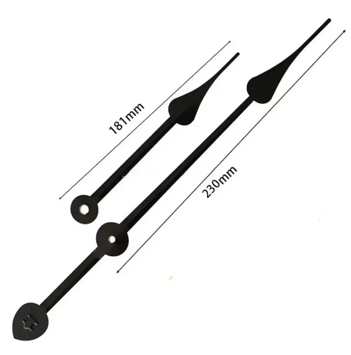 (ONLY 12 INCH HAND SET) 12 inch Big wall clock Hands for 3d wall clock ...