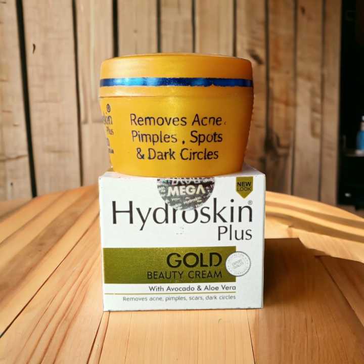 Hydroskin Gold Beauty Cream Acne, Pits, Blemishes & Dark Circle Remover ...