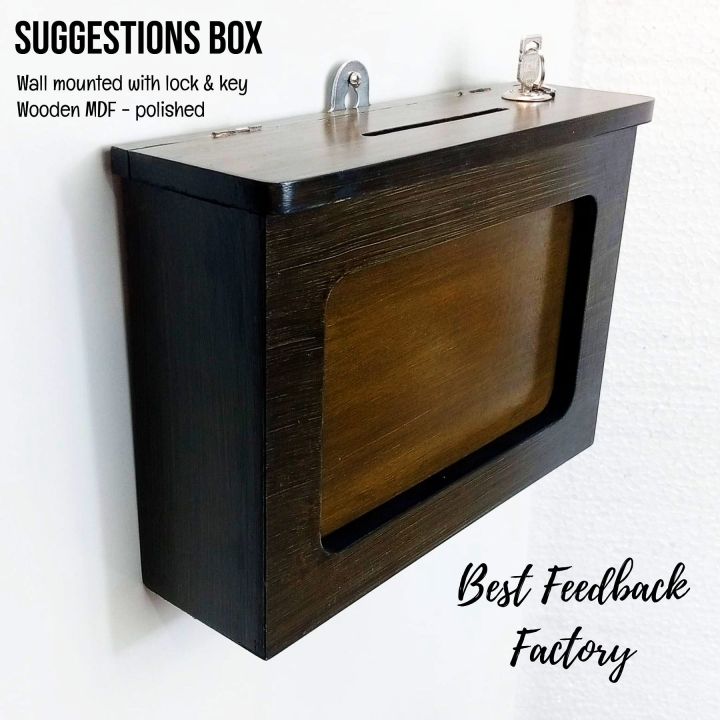 Feedback Boxes, Money saving boxes, mail boxes, complaint box ...