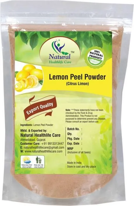 Lemon Peel Powder (Citrus Limon) 100gm | Daraz.pk