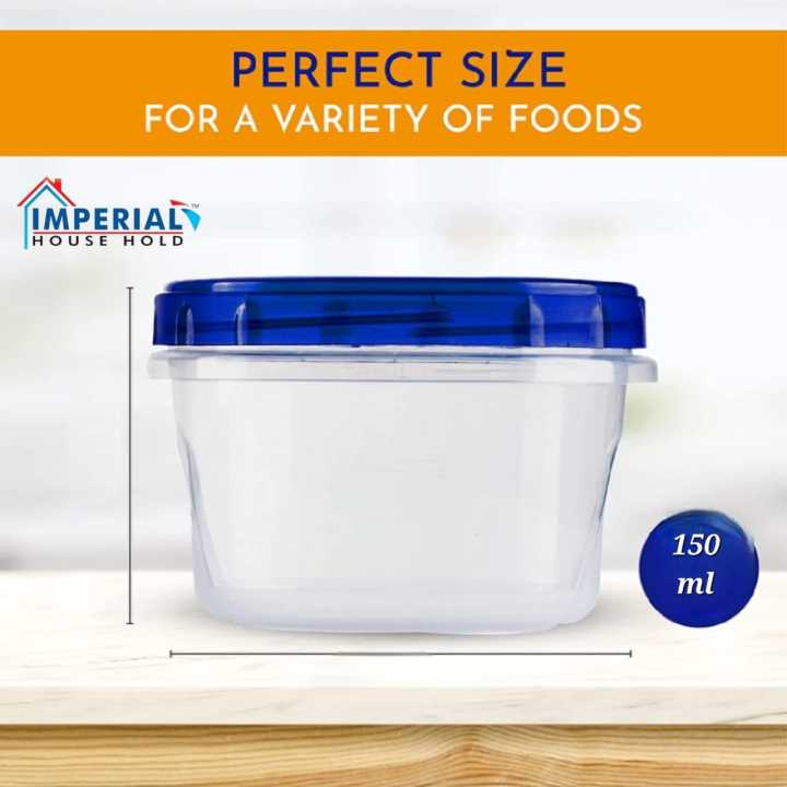 Twist Top Food Storage Containers with Screw on Lid 4 pcs. | Daraz.pk