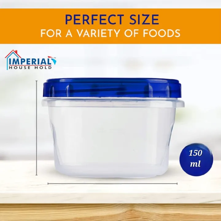 Twist Top Food Storage Containers with Screw on Lid 4 pcs. | Daraz.pk