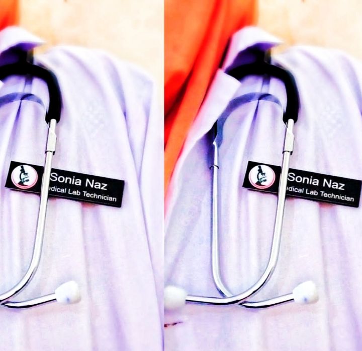 Customised Name tag for all kinds of uniforms Students Doctors Staff ...