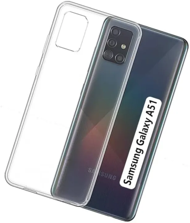 Back Cover for Samsung Galaxy A51 Back Cover Case - Clear Transparent ...