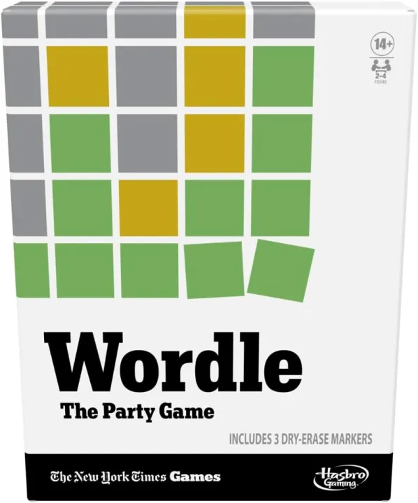 Hasbro Gaming Wordle The Party Game Best Quality Board Game for 2-4 ...