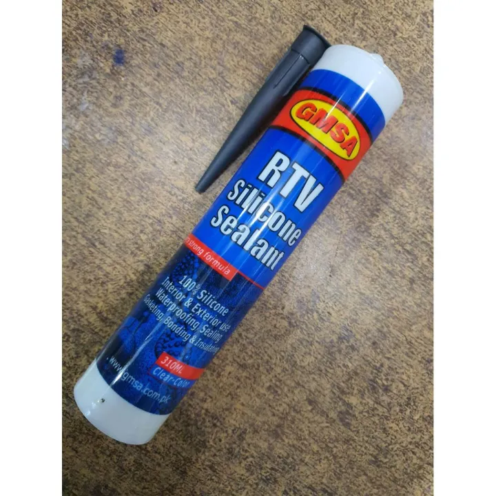GMSA RTV Silicone Sealant 300ml clear-color for interior and Exterior ...
