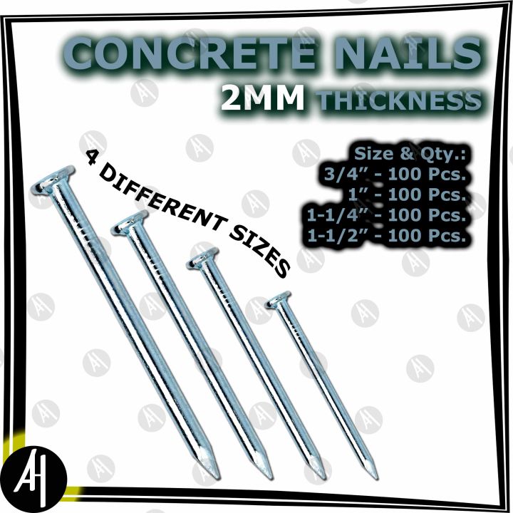 Concrete Nails - 2mm Thickness | Daraz.pk