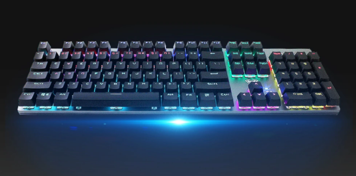 Gaming Keyboard AULA 104key Gaming Mechanical Keyboard Switch USB Wired ...