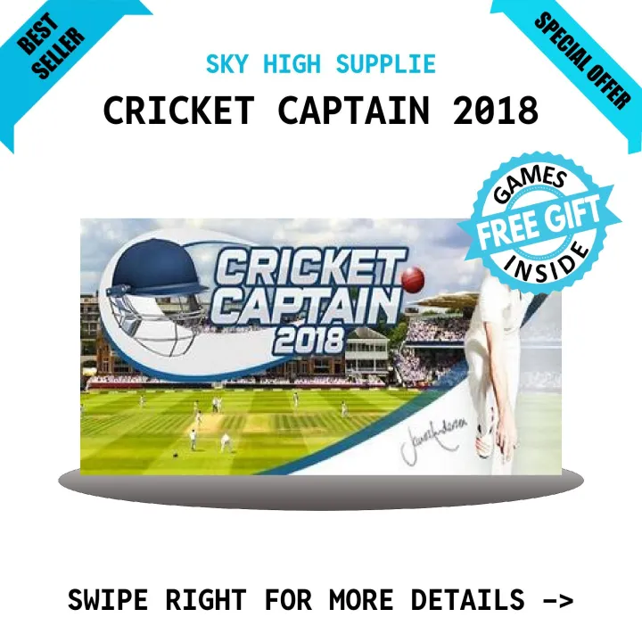 CRICKET CAPTAIN 2018 .JPG - PC Game - Easy and complete Installation ...