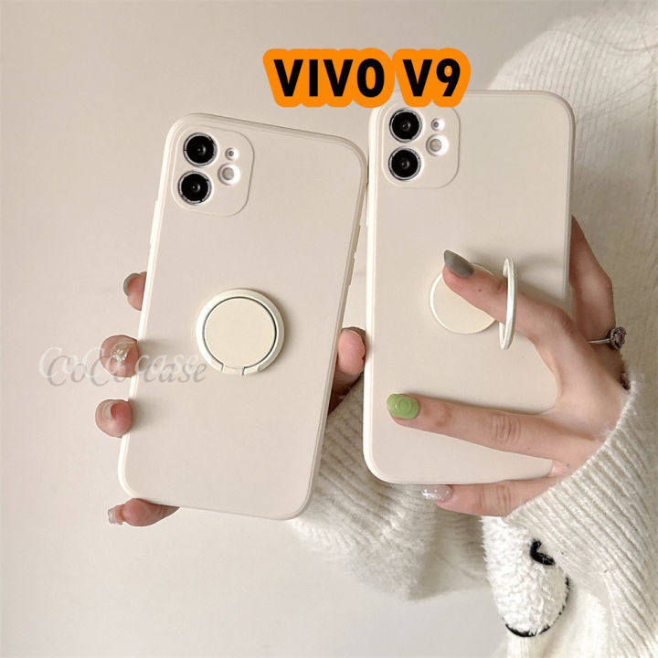 Parity For VIVO V9 Case Silicone Full Cover Navy Blue Precise opening Phone Casing Case | Daraz.pk