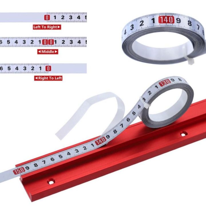 Rust-Proof Self-Adhesive Measuring Tape 13MM Width Stainless Steel ...