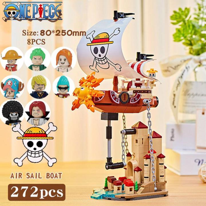New One Piece Luffy Solona Mina Sanji Anime Action Model Doll Assembled ...
