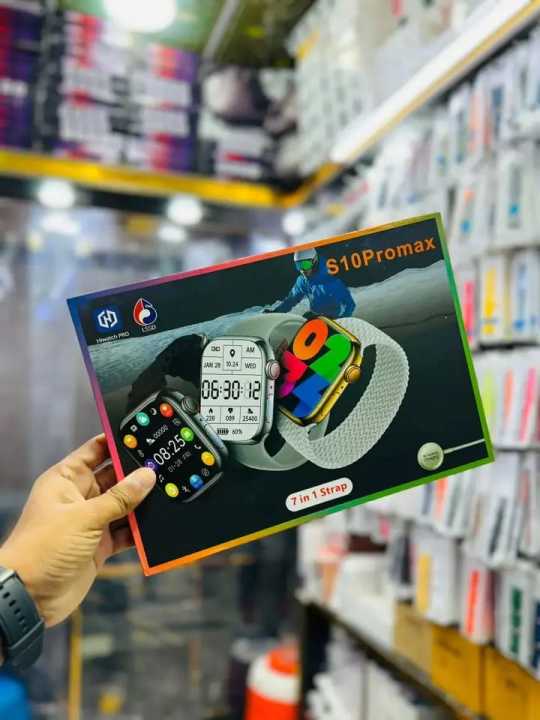 S10 Pro Max with Seven Straps | Special Edition | Bluetooth Calling ...