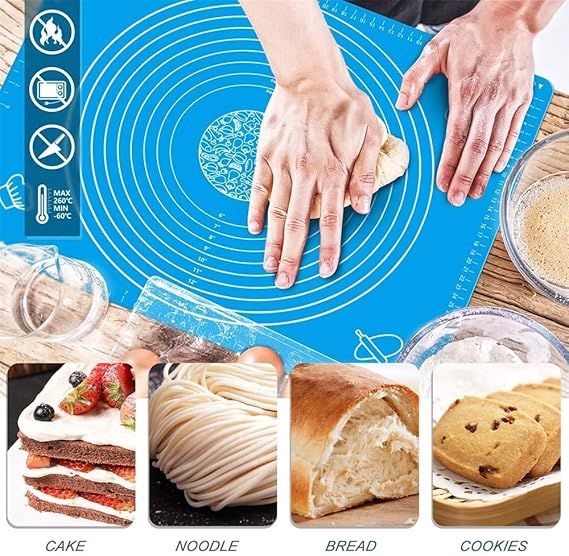 Silicone Baking Mat | Roti/Chapati Making mat |Non-Stick Atta Kneading ...