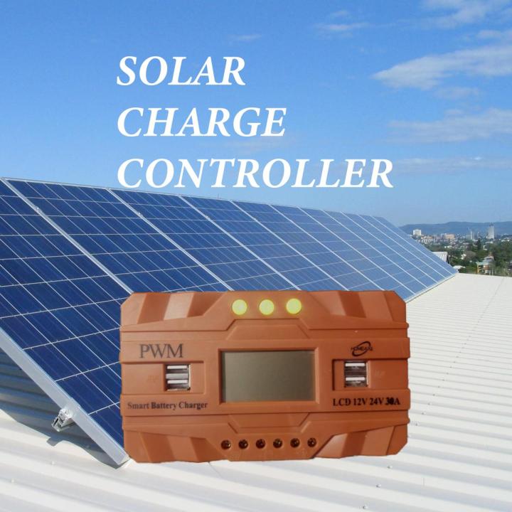 PWM Solar Charge Controller 30A 12V/24V | Daraz.pk