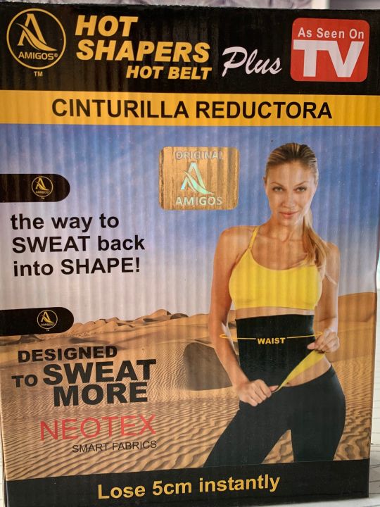 ABDOMINAL BELT HOT SHAPPER BODY SHAPPER | Daraz.pk
