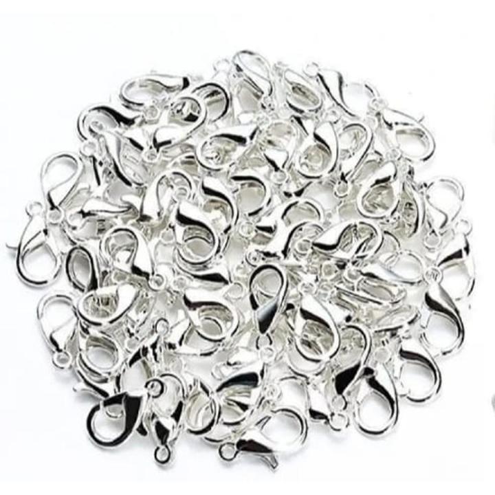 SILVER & GOLDEN Lobster Locks Jewelry (50 pieces) | Daraz.pk