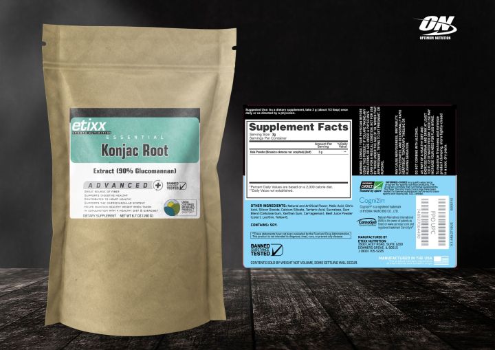 Konjac Root Extract (90% Glucomannan) 190Gm | Daraz.pk