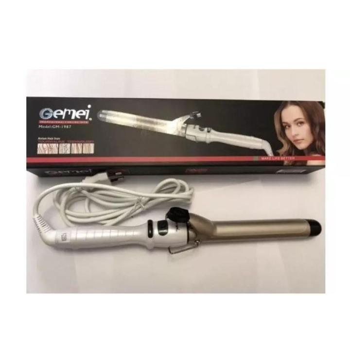 Geemy professional curling iron model:Gm-1987 | Daraz.pk