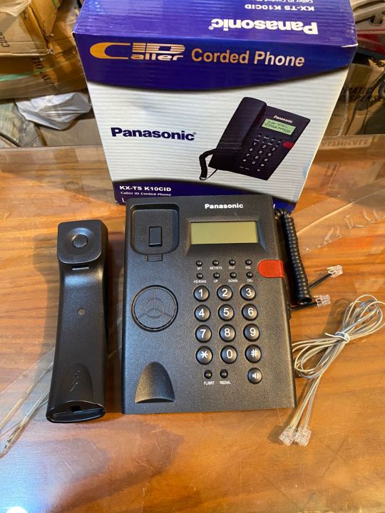 Telephone Set PANASONIC KX-TS K10 CID | Daraz.pk