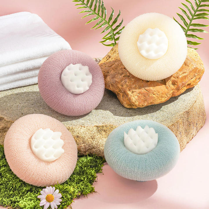 Massage Bath Rub Rubbing Mud Shower Ball Back Scrubber Non Scattering ...