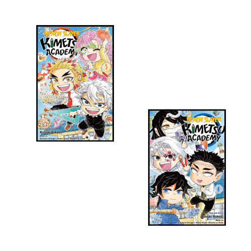 Demon Slayer: Kimetsu Academy (2 book series) Vol 5 to 6 by Koyoharu ...