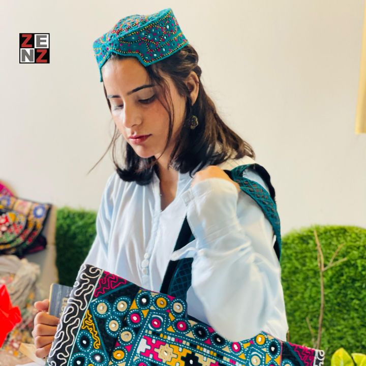 Sindhi Cap Culture Wear Embroidered Sequins Vintage Traditional Wear ...