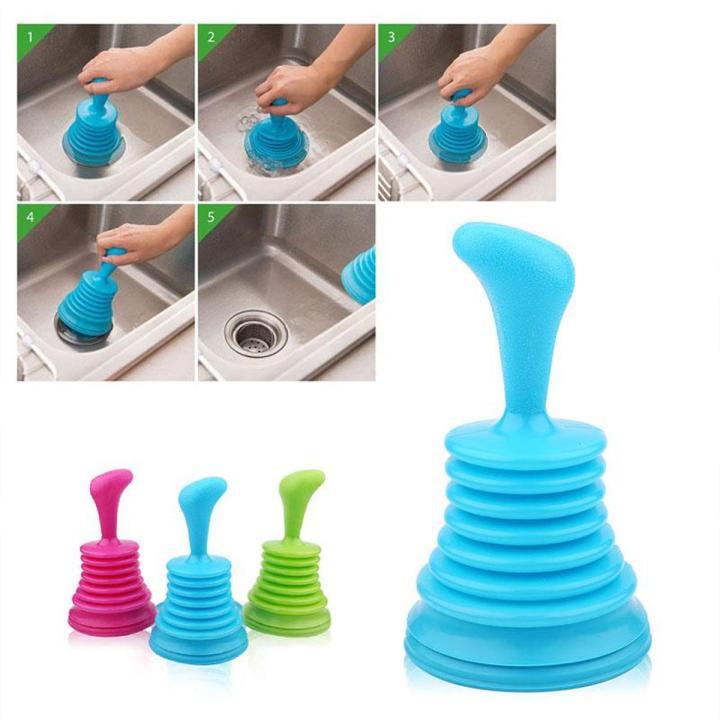 High Quality Plunger Drain Unblocker Plumbing Cleaner Waste Pipe Strong ...