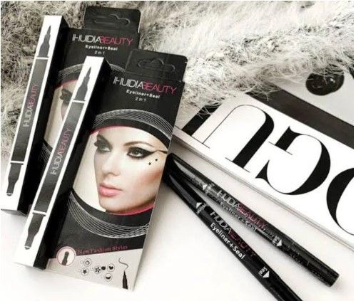 2 in 1 Eyeliner Stamp - Stamp Eyeliner Pen Stamp liner - Star Stamp ...