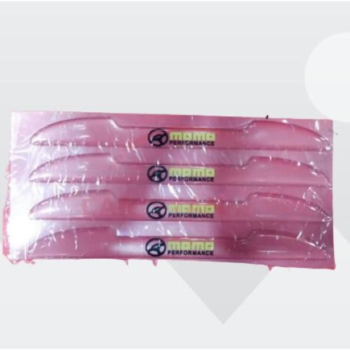 MOMO with Logo Transparent Rubber Door Guards Set - 4Pcs | Daraz.pk