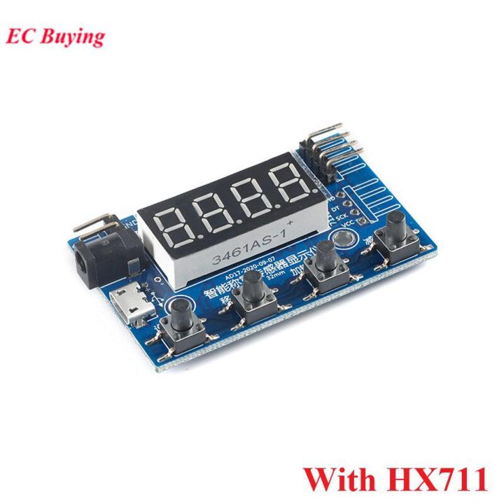 HX711 Load Cell AD Weight Pressure Sensor AD Module with Display 24-bit ...