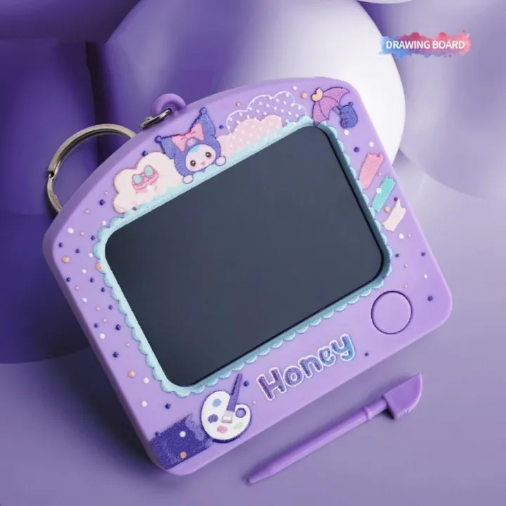 Creative Kuromi Mini Drawing Board My Melody Doodle Small Writing Pad ...