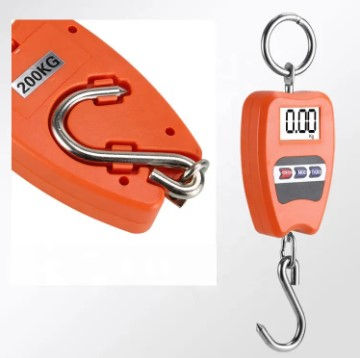 Portable Crane Scale 200kg Weight LED Display Industry Heavy Duty ...