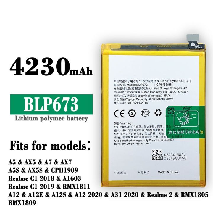 Oppo A5s / A3s Battery – Premium High Capacity Replacement for Long ...