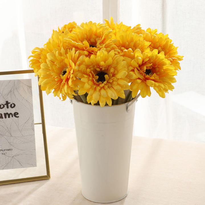 Silk Flower Bouquet Artificial Home Decoration Flower Exquisite ...