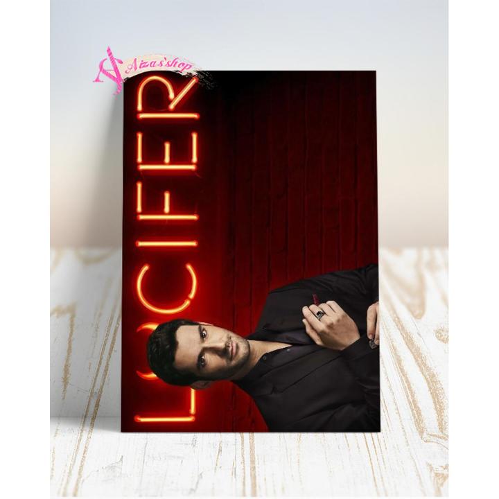 Lucifer poster for lucifer lovers | Daraz.pk