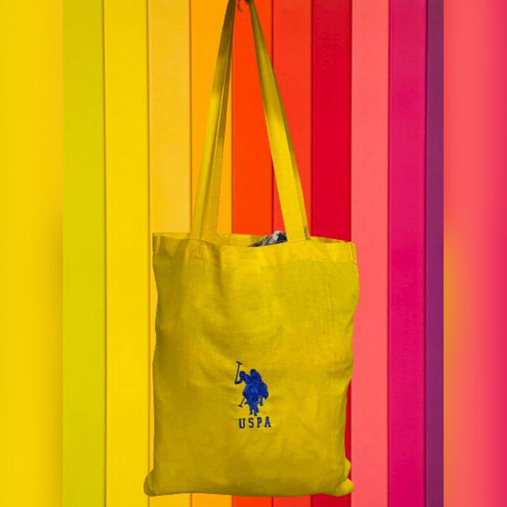 USPA SHOPPING BAG YELLOW Unbreakable Shopping Lightweight Bags for ...