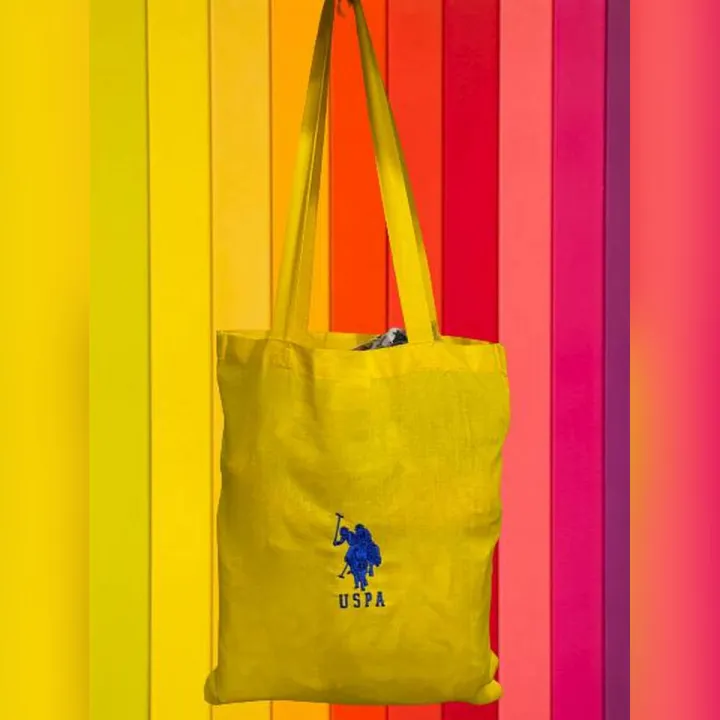 USPA SHOPPING BAG YELLOW Unbreakable Shopping Lightweight Bags for ...