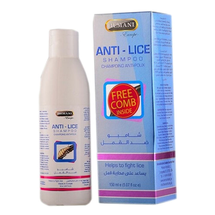 Hemani Live Natural - Anti-Lice Shampoo 150ml | Daraz.pk