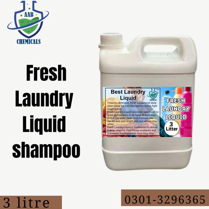 Fresh Laundry liquid Shampoo 3-litre | Daraz.pk