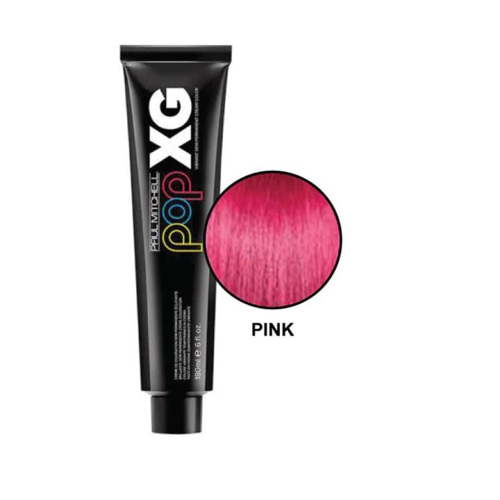 ZU POP XG Semi Permanent Hair Color 180ml Tube - Pink | Daraz.pk