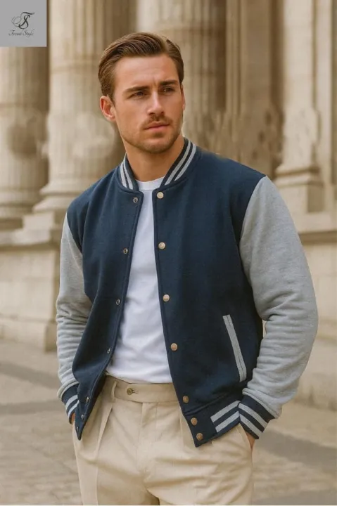 Men;s Baseball Varsity Jacket – Classic Urban Style | Daraz.pk