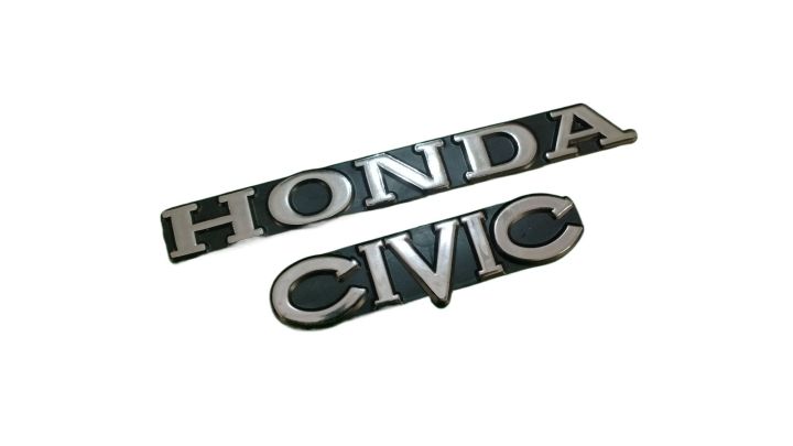 Honda Civic Old Model Monograms set of 2pc | Daraz.pk