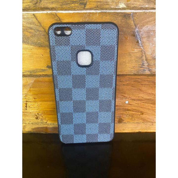 Huawei P10 Lite Fashion Texture Grid Leather Back Cover | Daraz.pk