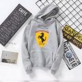 TRENDY Tag Print Kangaroo Hoodie huddy Pocket Drawstring Casual ...