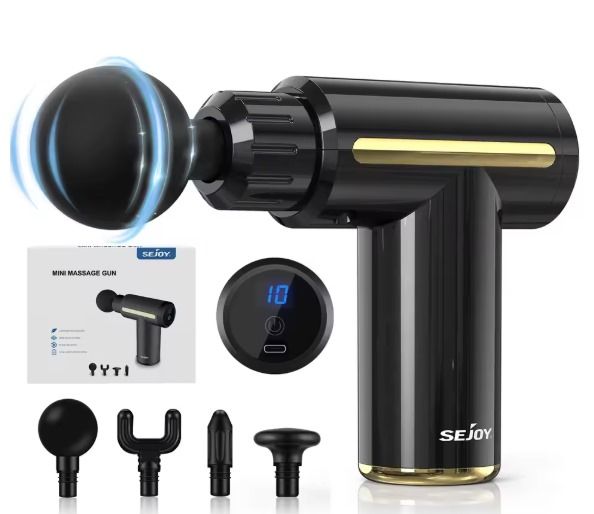 “High-Speed Muscle Recovery Massager – Wireless Rechargeable Deep ...