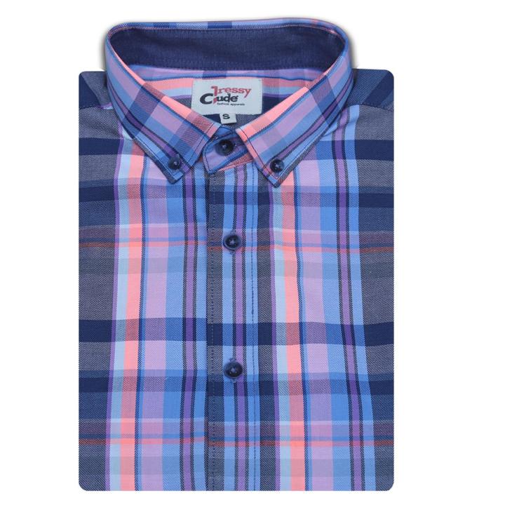 Button Down Multi Color Check Shirt | Daraz.pk