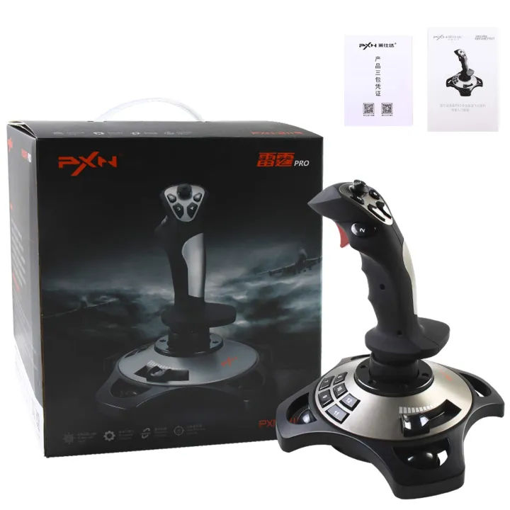 PXN 2113 Wired Flight Joystick Gaming Controller for only PC | Daraz.pk