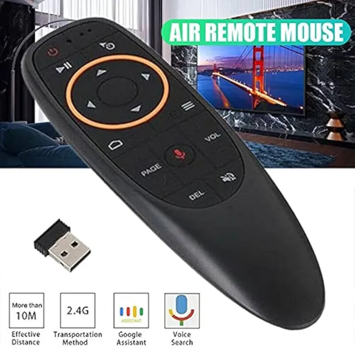 Mini Fly G10 Air Mouse 2.4G Wireless Keyboard Mouse with Gyro Sensing ...